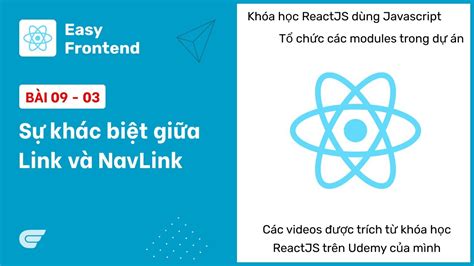 Reactjs 09 03 Phân Biệt Link Và Navlink Youtube