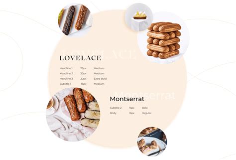 W`eclair Bakery Landing Page On Behance