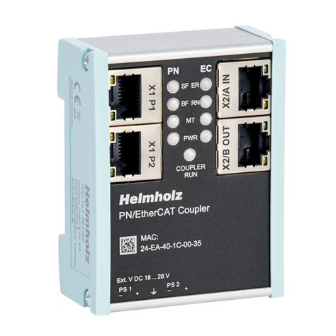Pn Ethercat Koppler Pn Device Auf Ethercat Slave Buxbaum Automation