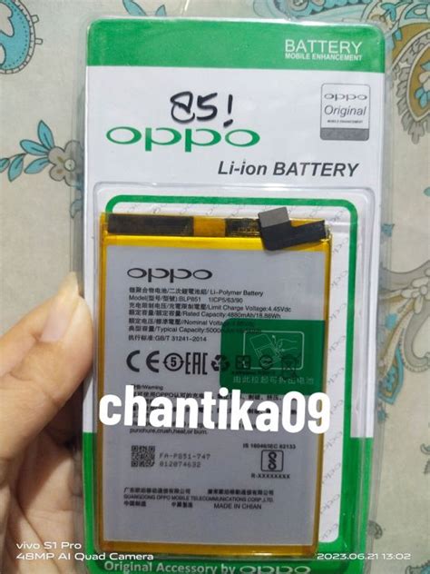 Batre OPPO A G A BLP Batu Baterai Battery Oppo A G A Lazada Indonesia