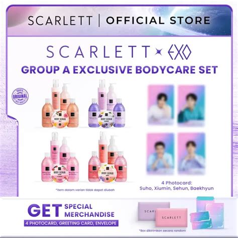 Jual Sharing EXO X SCARLETT EXCLUSIVE SET GET PHOTOCARD PC SEHUN KAI