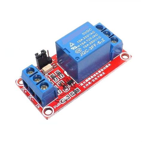 紅板 1路5v繼電器模組 支援高低電平觸發 可調 支援arduino 台灣物聯科技 Taiwaniot