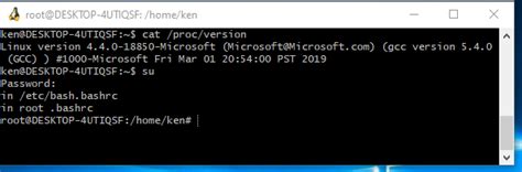 Becomes No Login Shell After Su Issue 3913 Microsoft WSL GitHub