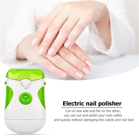 Electric Nail Trimmer With Light Electronic Nail C Vicedeal