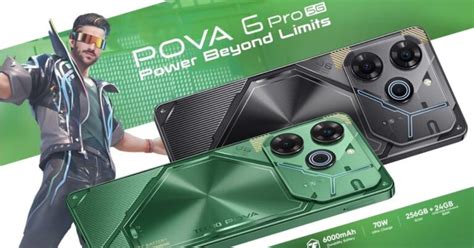Spesifikasi Tecno Pova 6 Pro 5G HP Gaming Ramah Budget