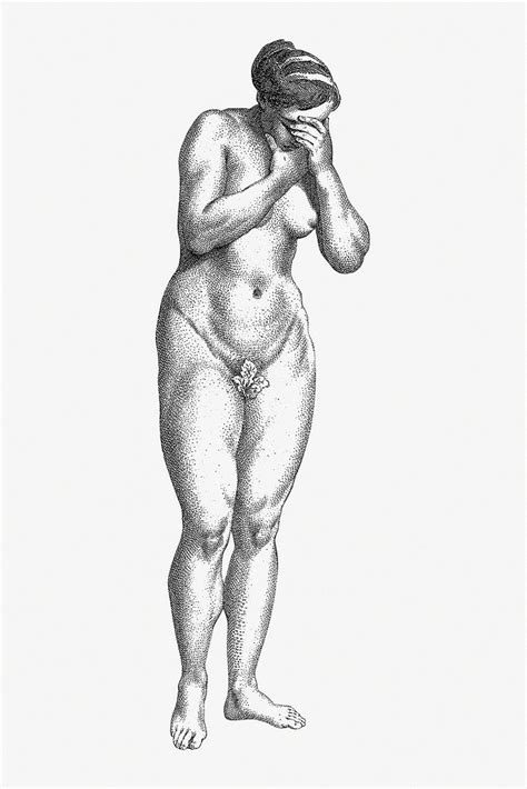 Naked Woman Showing Her Breasts Premium PSD Rawpixel