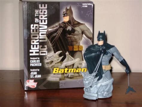 Batman The Dark Knight Dc Universe Heroes Bust Dc Limited Rare From