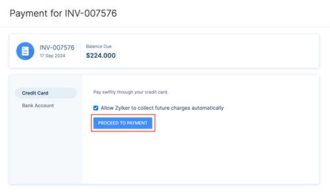 Zoho Payments Help Zoho Invoice