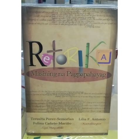 Retorika Masining Na Pagpapahayag Shopee Philippines