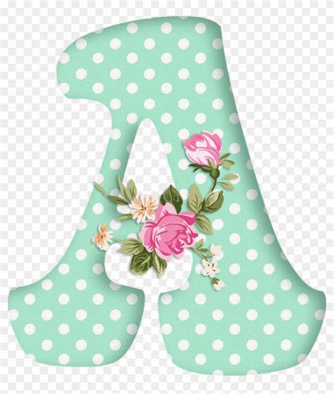 Abecedario Con Flores Moldes De Letras Con Flores Par
