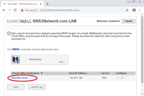 How To Configure Ssl Vpn On Sonicwall Next Gen Firewall Netextender