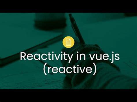 Reactivity In Vue Js Reactive In Vue Js Vue 3 Tutorial In Urdu