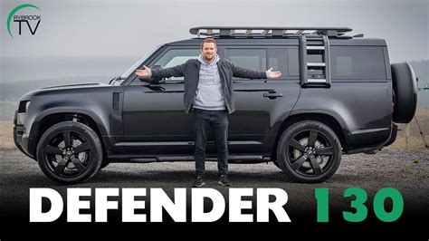New Land Rover Defender 130 First Look And Drive 4k Defender 130