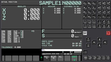 Симулятор УЧПУ Fanuc 0i MF Plus и работа в нем YouTube