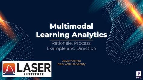 Multimodal Learning Analytics Ppt