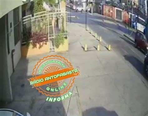 Radio Antofagasta Online on Twitter HOYCámara de seguridad captó colisión de vehículos