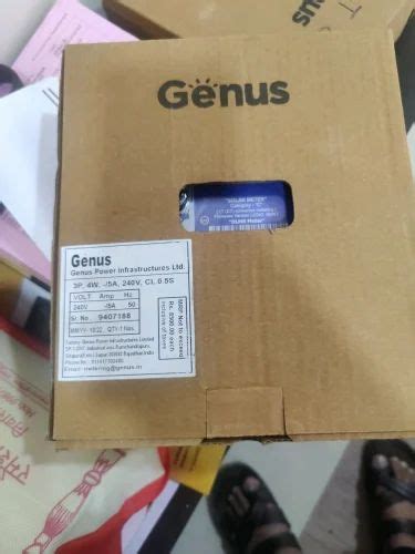 Three Phase Genus Solar Net Meter At ₹ 4500 Piece In Jaipur Id 2848952339097