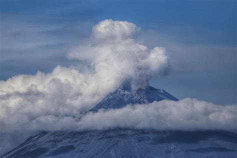 Popocatépetl Municipios Del Edomex Y Puebla Registran Caída De Ceniza
