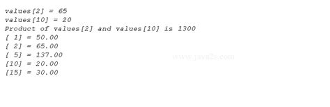 implementation of the sparsearray class using inner class c class