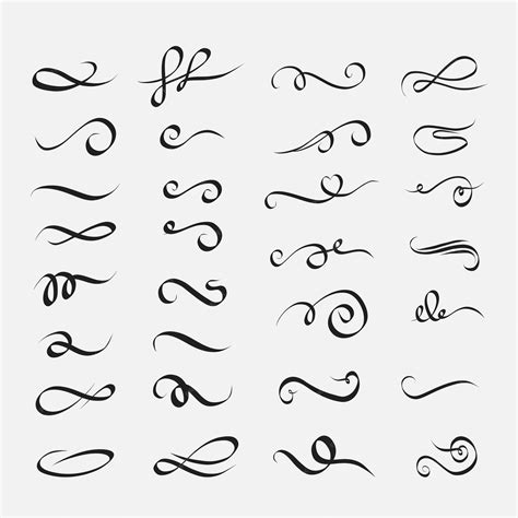Decorative Scrolls Vector Decorative Scrolls Vector