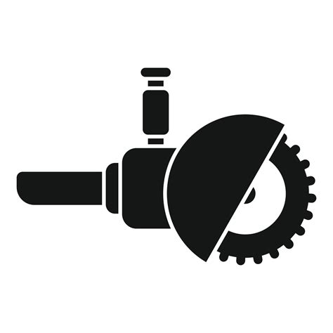 Motor Electric Saw Icon Simple Vector Power Tool Vector Art