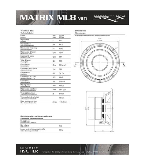 BRAX MATRIX ML8 MID