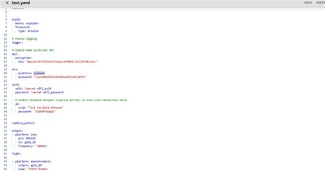 Mapping Error Esphome Home Assistant Community