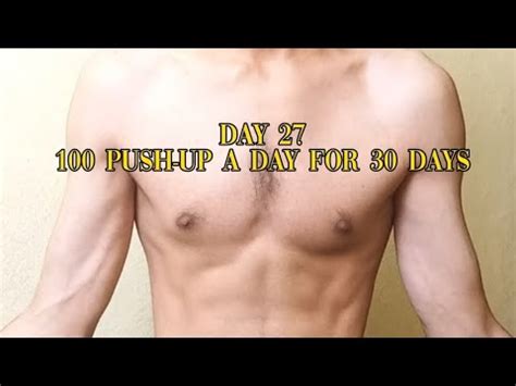 Day Days Push Ups Challenge Youtube
