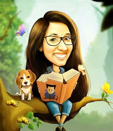 Draw Full Body Big Head Cartoon Caricature By Cutieygrou Fiverr