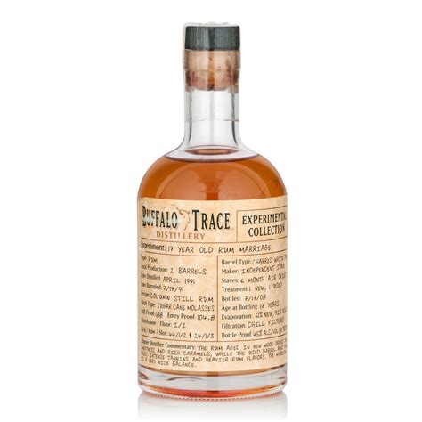 Bonhams Skinner Buffalo Trace Experimental Collection Rum Marriage 17