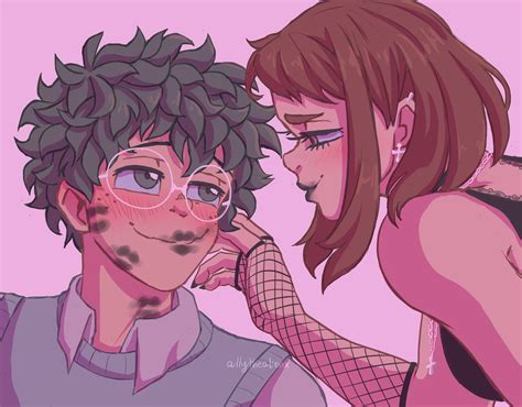 Goth Kisses For The Nerd By Allythealienx R Izuocha