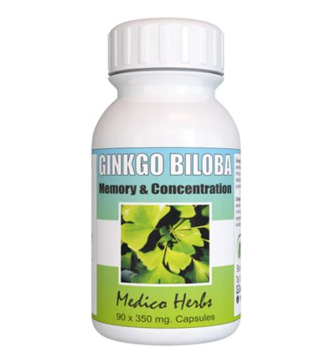 Medico Herbs Ginkgo Biloba 90 Capsules Za