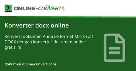 Konverter Docx Online