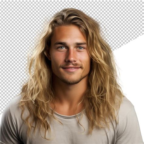 Man Long Hair Psd 1000 High Quality Free Psd Templates For Download