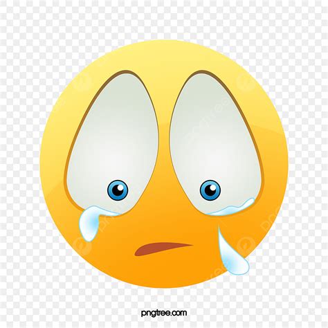立體傷心哭的表情 悲傷的剪貼畫 哭泣 二次元哭泣表情素材圖案，psd和png圖片免費下載