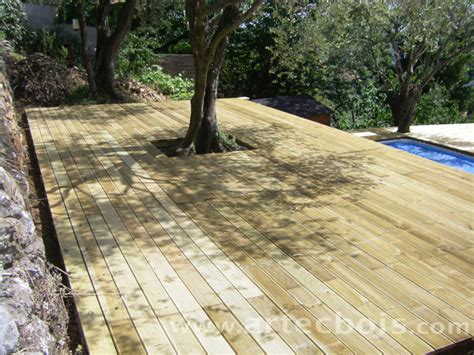 Artecbois Terrasses En Bois Posées Platelages Et Structure En Bois