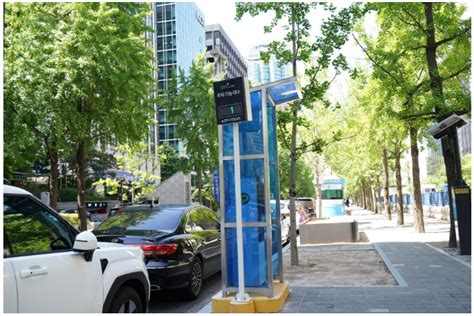 시공사례 한국거래소앞 노상공영주차장주차관제시스템 주차교통 관제솔루션 그린아이티코리아 No1 Crisis