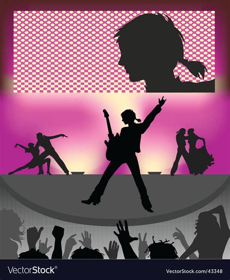 Concert Royalty Free Vector Image Vectorstock