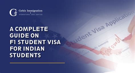 A Comprehensive Guide On F1 Student Visa For Indian Students