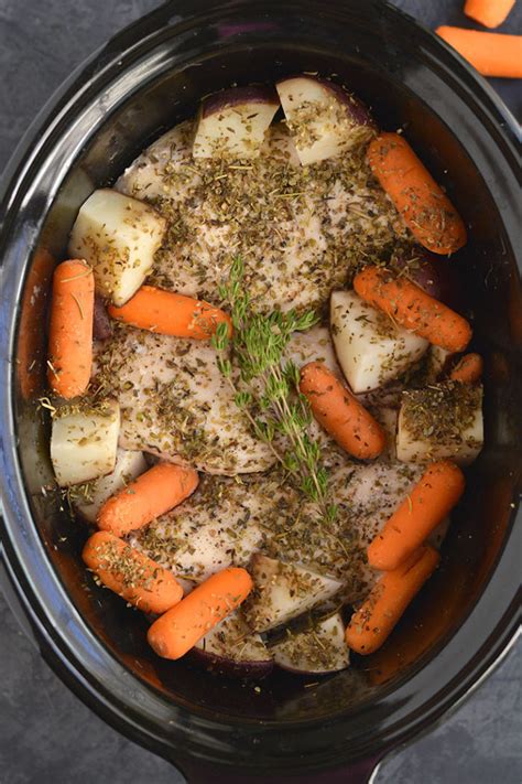 Crockpot Italian Chicken And Potatoes Gf Paleo Skinny Fitalicious