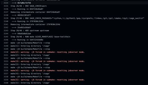 Sage CI Failing In Makefile Loop Issue Pypa Setuptools GitHub