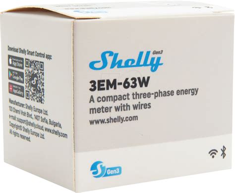 Shelly Shelly 3em 63w Gen3 Shelly Günstig Kaufen Reichelt Elektronik