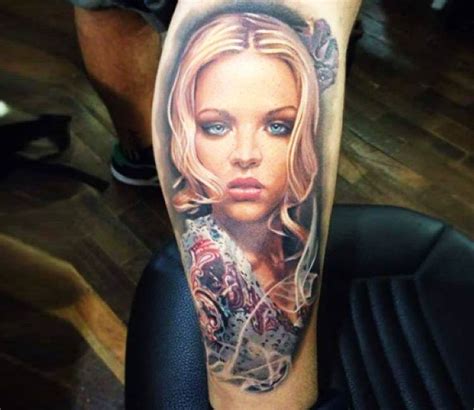 Girl Portrait Tattoo By Tuzinho Tattoo Post 18495