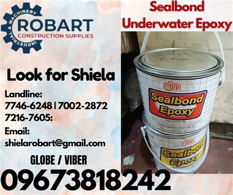 Sealbond Underwater Epoxy Commercial And Industrial Construction Tools