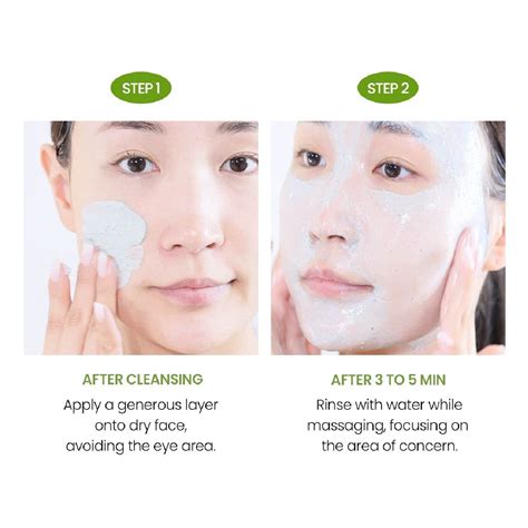 BEPLAIN Mung Bean Pore Clay Mask (Gently Exfoliate For Healthy ...