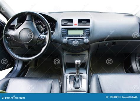 Modern Car Dashboard Stock Image Image Of Leather Pedals 11368929