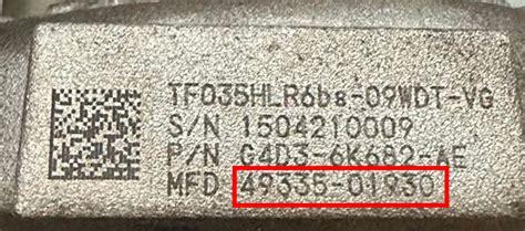Comment Identifier Une Reference Dorigine Sur Un Turbocompresseur Mega Turbo