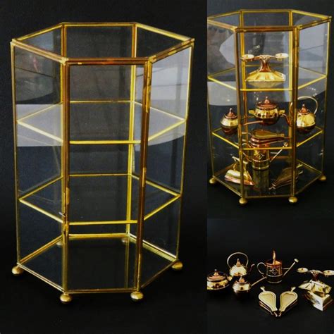 Vitrine Cuivre Laiton Verre Catawiki