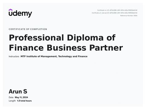 Arun Sekar On Linkedin Financemanagement Mtfinstitute Udemycertified