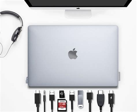 Dgrule Invisible Macbook Usb C Hub Geeky Gadgets